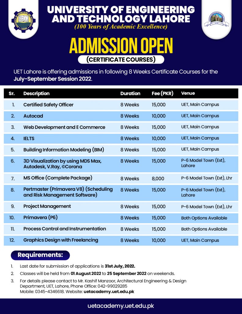 Students can download the Registration Form for New Courses Offered.