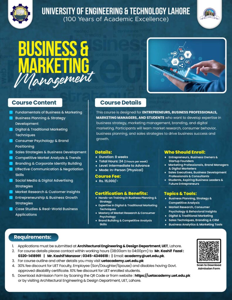 Business & Marketing Management