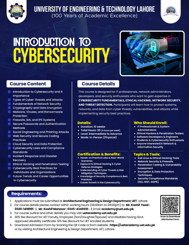 Introduction to Cybersecurity