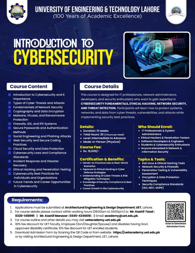 Introduction to Cybersecurity